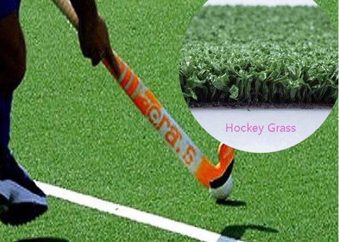 Hockey Fields Real Looking Artificial Grass PE Fibrillated with Curled Yarn Hockey Fields Real Looking Artificial Grass PE Fibrillated with Curled Yarn